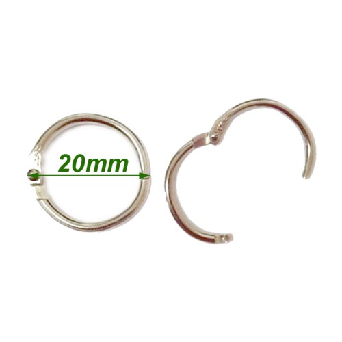 Card Ring 20mm 10pcs/pkt